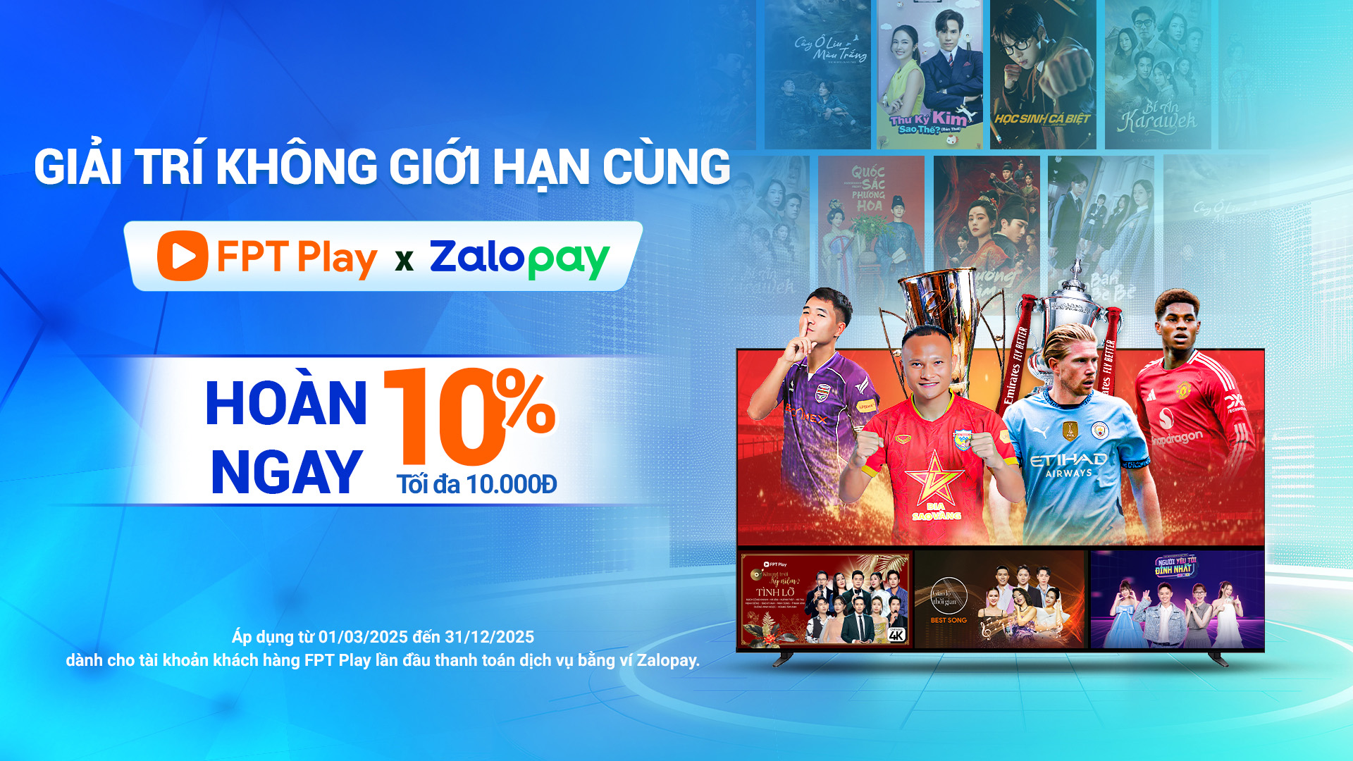 ZPlay: gói dịch vụ truyền hình mới của FPT Play chính thức ra mắt
